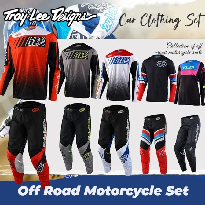 TLD MX Set Motocross Jersey and Pants Combo Men's Women's Racing Suit ...