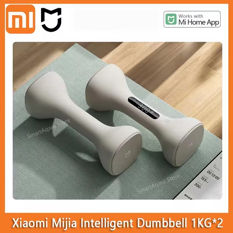 Xiaomi Mijia Intelligent Dumbbell Set 1KG/2KG Smart Motion Tracking ...