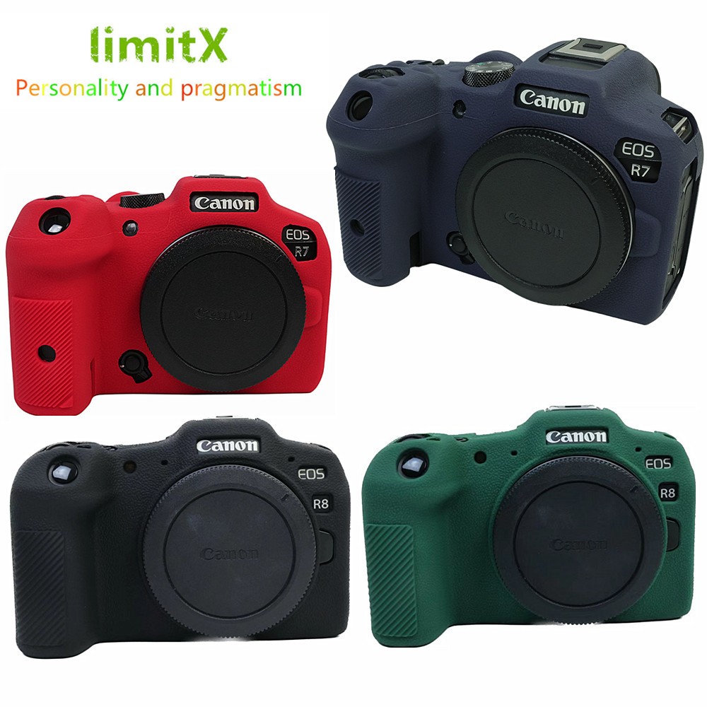 For Canon EOS R6 Mark II R5 R6 R7 R8 Silicone Armor Skin Case Camera ...
