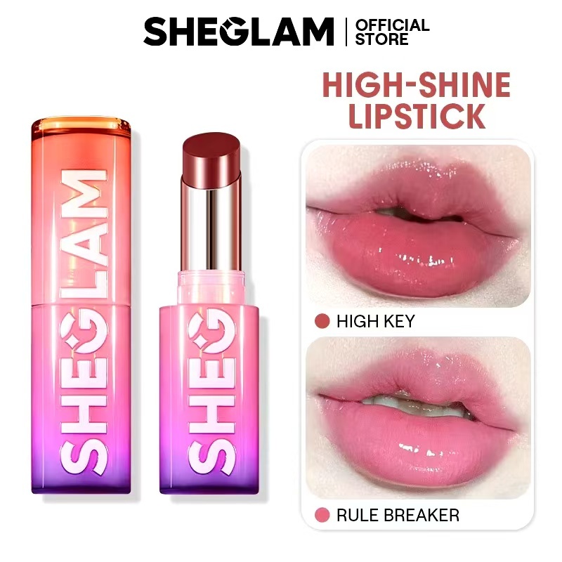 SHEGLAM Mirror Kiss High-Shine Lipstick - 12 Colors | Shopee Malaysia