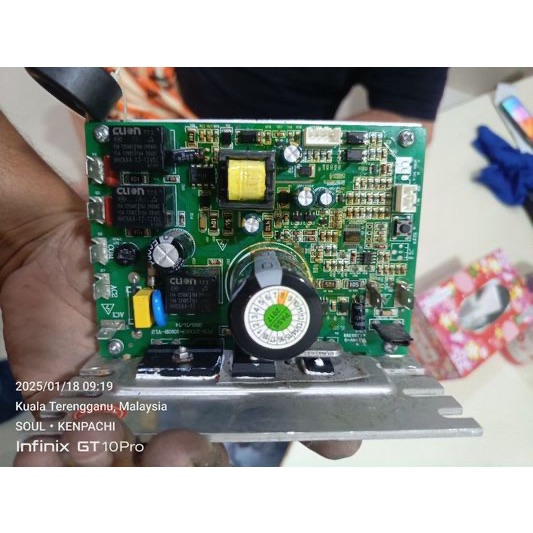 Treadmill controller PCB-ZYXK9-1010B-V1.2 for Treadmill ACTIVO Trek pro T7.2 model:AC3100 power ...