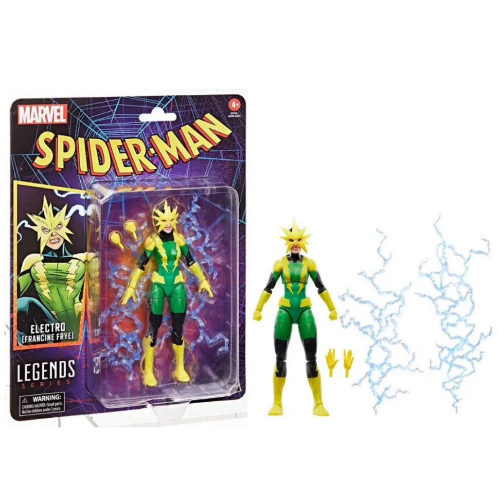 Hasbro Marvel Legends Spider-Man Female Electro 6 Inches | Shopee Malaysia