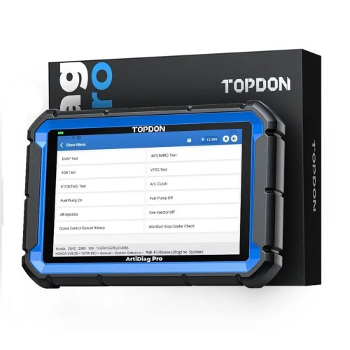 TOPDON ArtiDiag Pro V2.0 Bidirectional Diagnostic Scan Tool with ECU ...