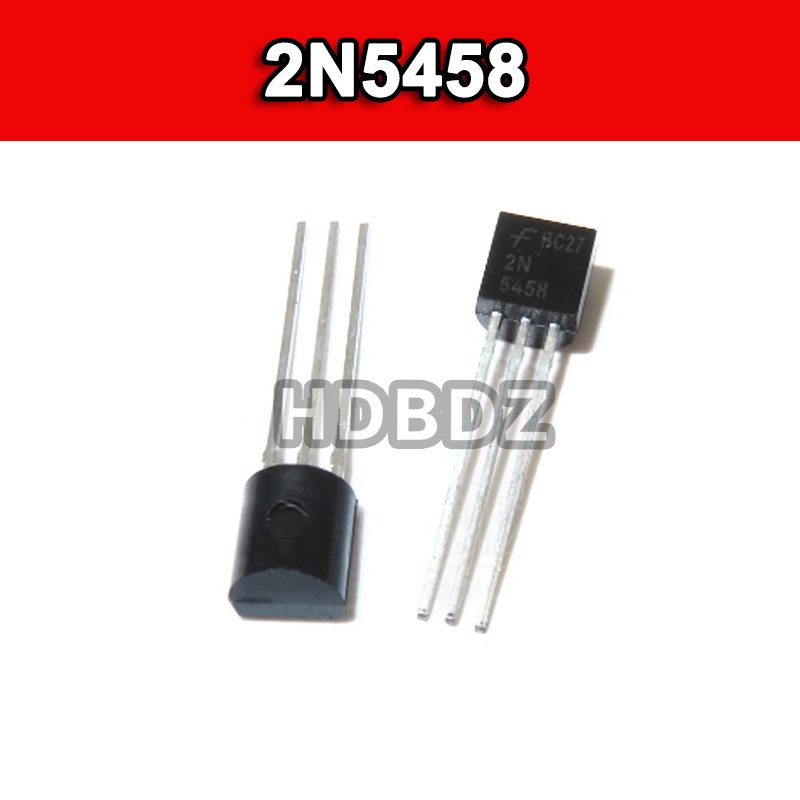 5~10pcs 2N5458 TO-92 5458 Audio Signal Amplification Transistor IC ...