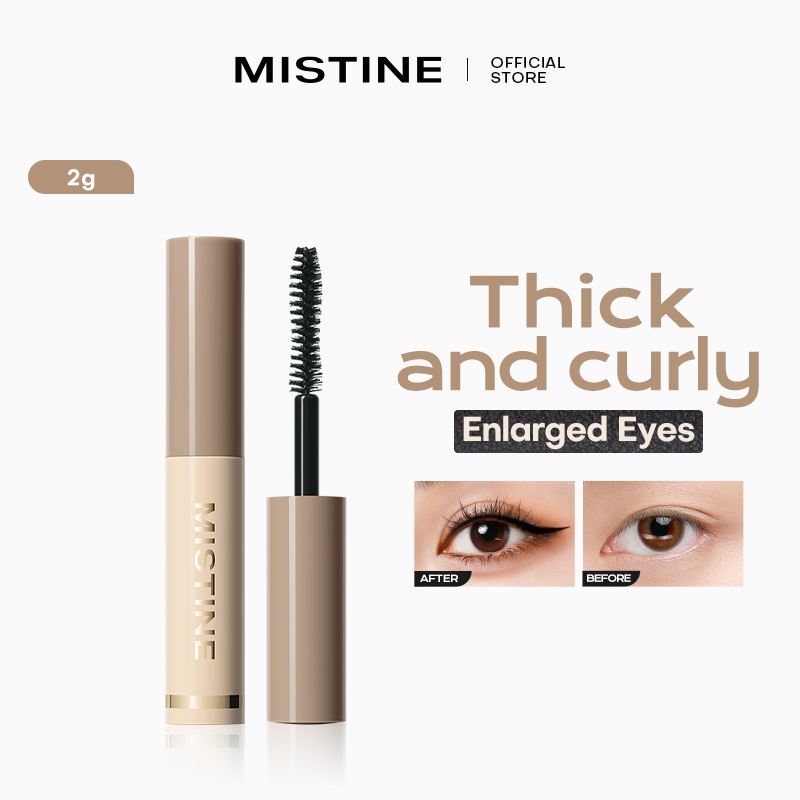 Mistine Smart Curl Mascara Natural Black 2g | Shopee Malaysia