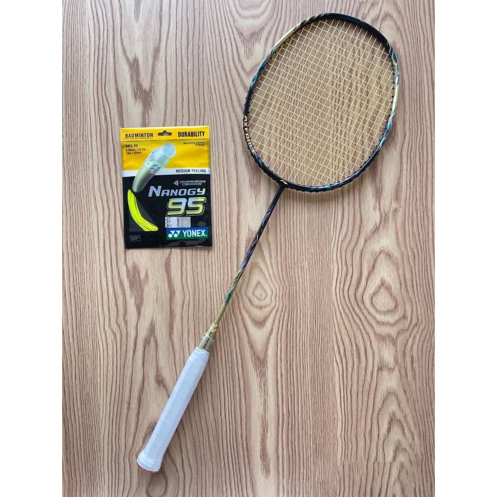 【Ready Stock】Li Ning Badminton Racket AXFORCE 100 Kirin Competition ...