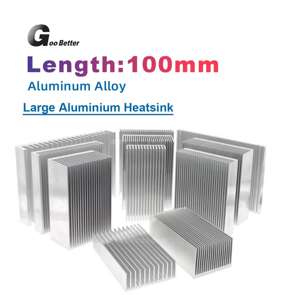 Aluminium Heat Sink Radiator Cooling Fin Silver for CPU LED Power ...