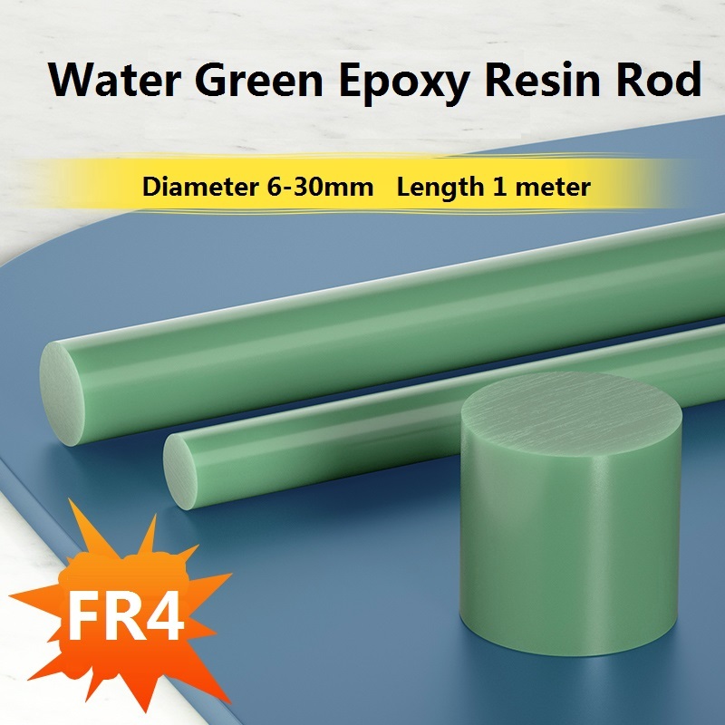 Water Green FR4 Fiberglass Rod 6-30mm 3240 Epoxy Resin Rod G10 ...