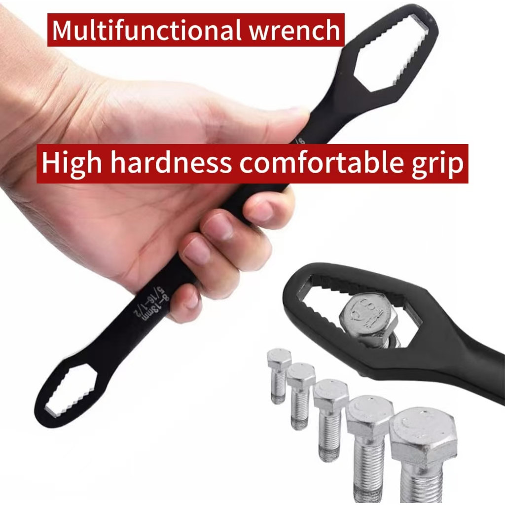 8-22 mm universal wrench set double end self-tightening adjustable ...