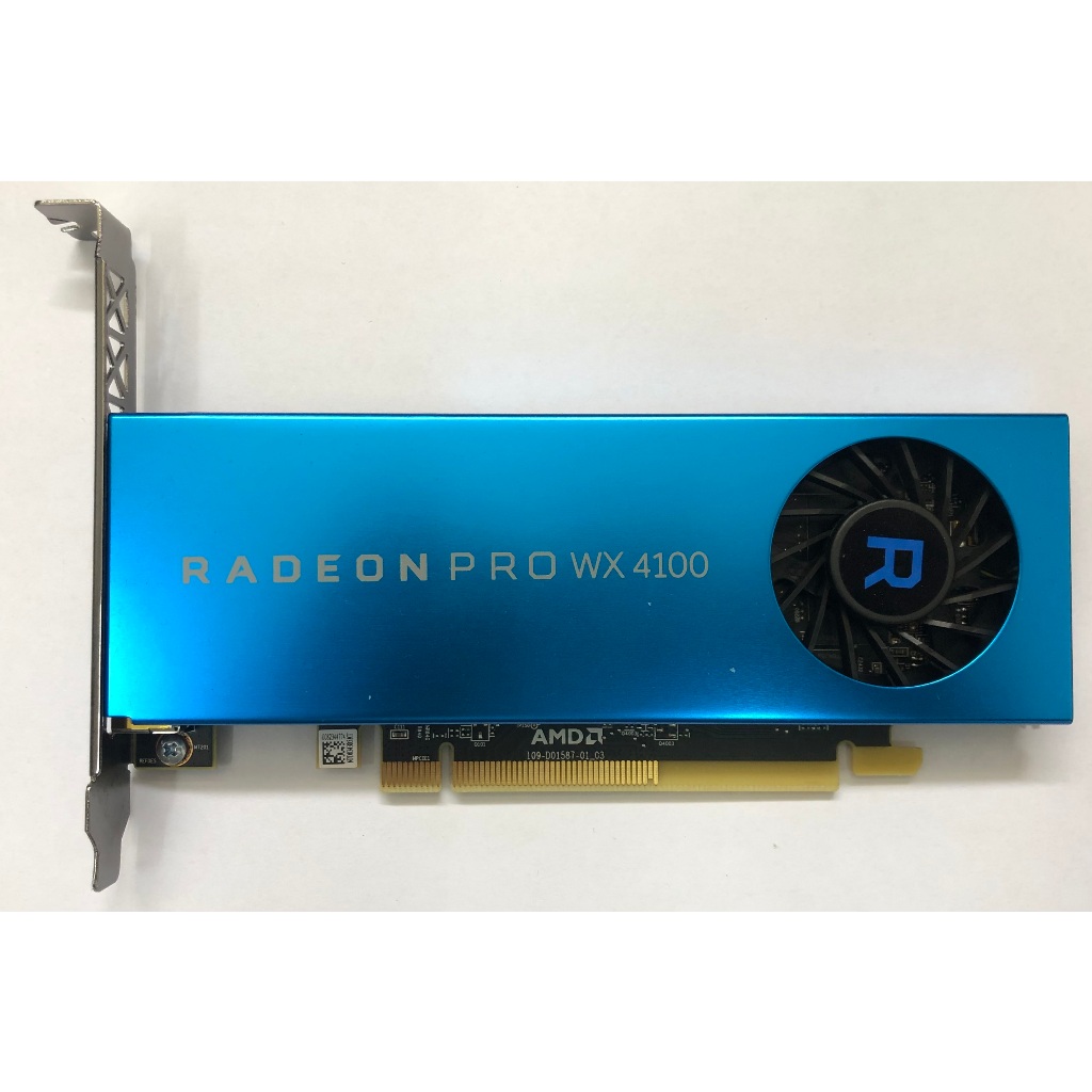 AMD Radeon Pro WX 4100 4GB GDDR5 128 bit Graphics Card Full Height Low ...