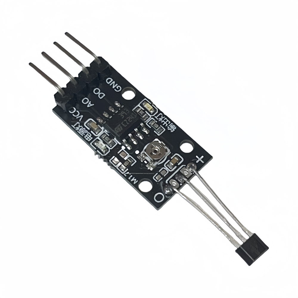 Linear Hall Sensor Module High Sensitivity 1.4mV/G Analog Output ...