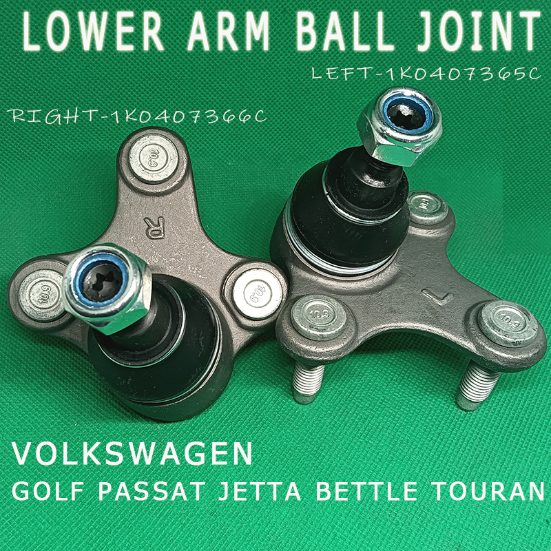 VOLKSWAGEN GOLF MK5 MK6 PASSAT JETTA BEETLE TOURAN TIGUAN BALL JOINT ...