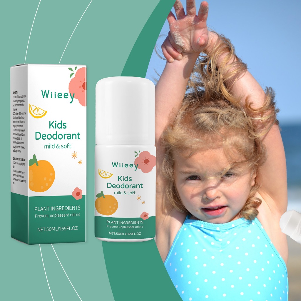Underarm Fragrance Roller Stick Skin-friendly Kids Sweating Roll-on ...