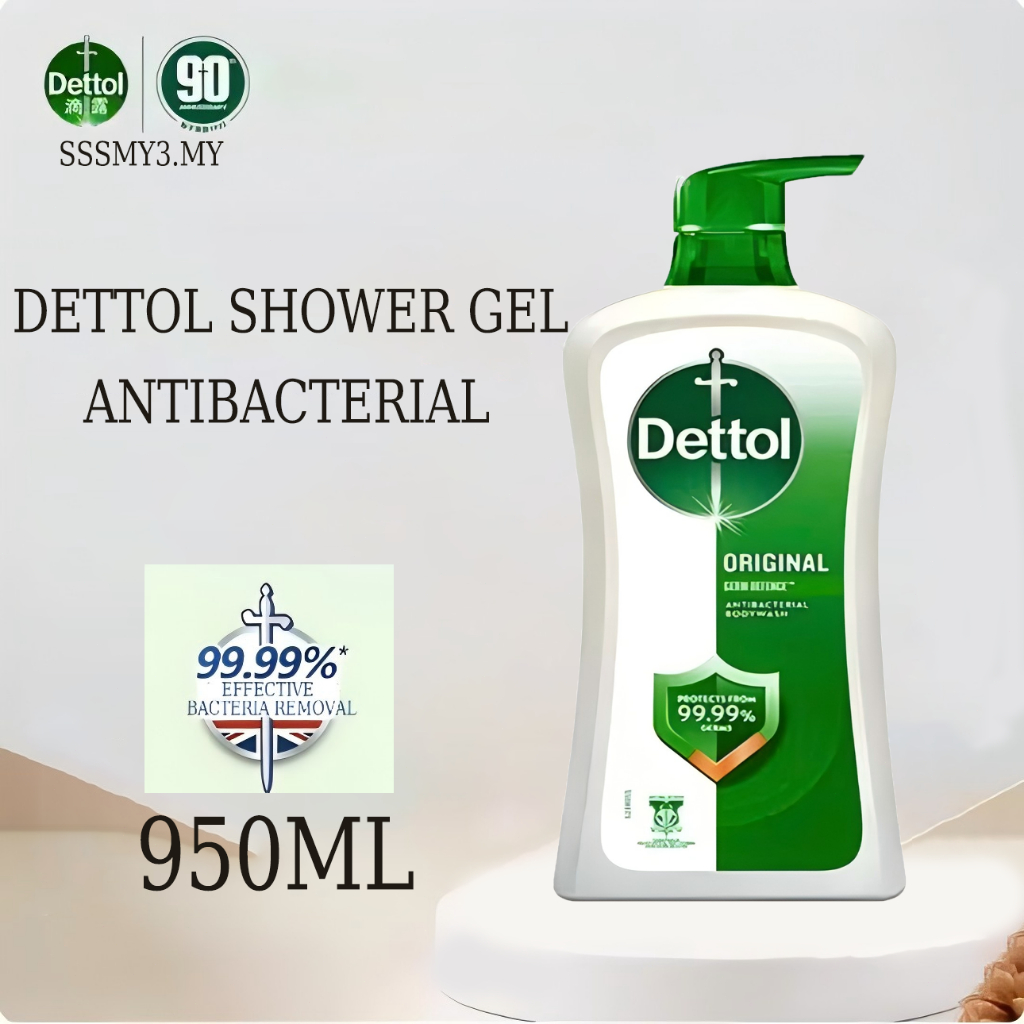 Dettol Antibacterial Shower Gel Body Wash Original 950ml | Shopee Malaysia