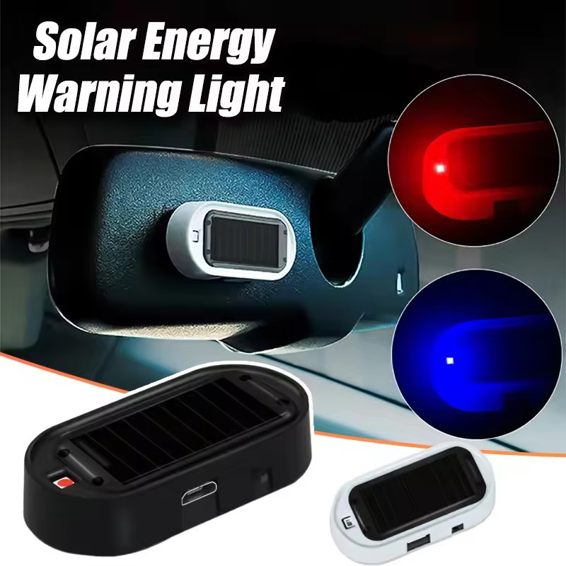 Car Fake Security Light - Solar Powered Simulated Dummy Alarm ...