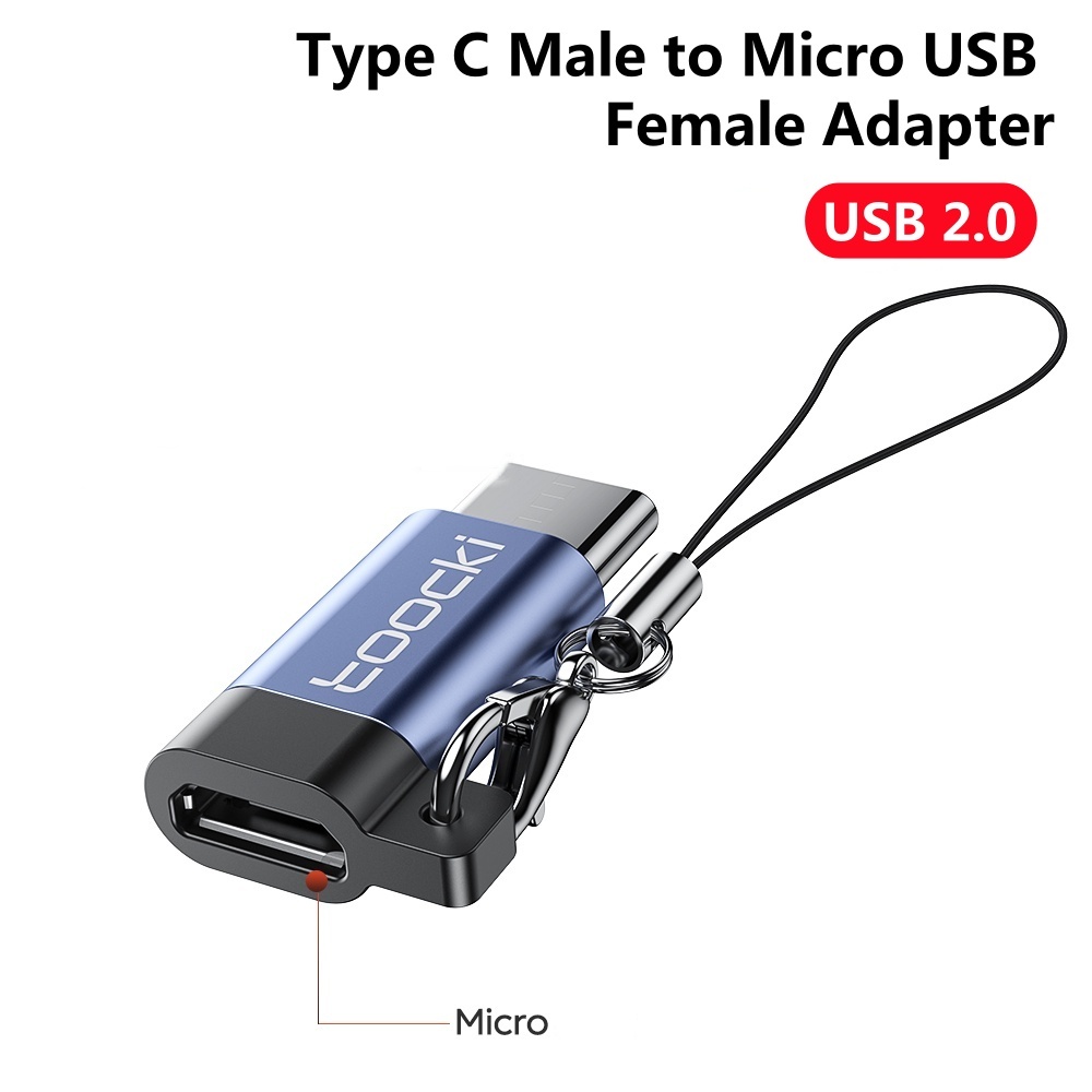 Micro USB Female To Type C Male Adapter Converter for Android Smart ...