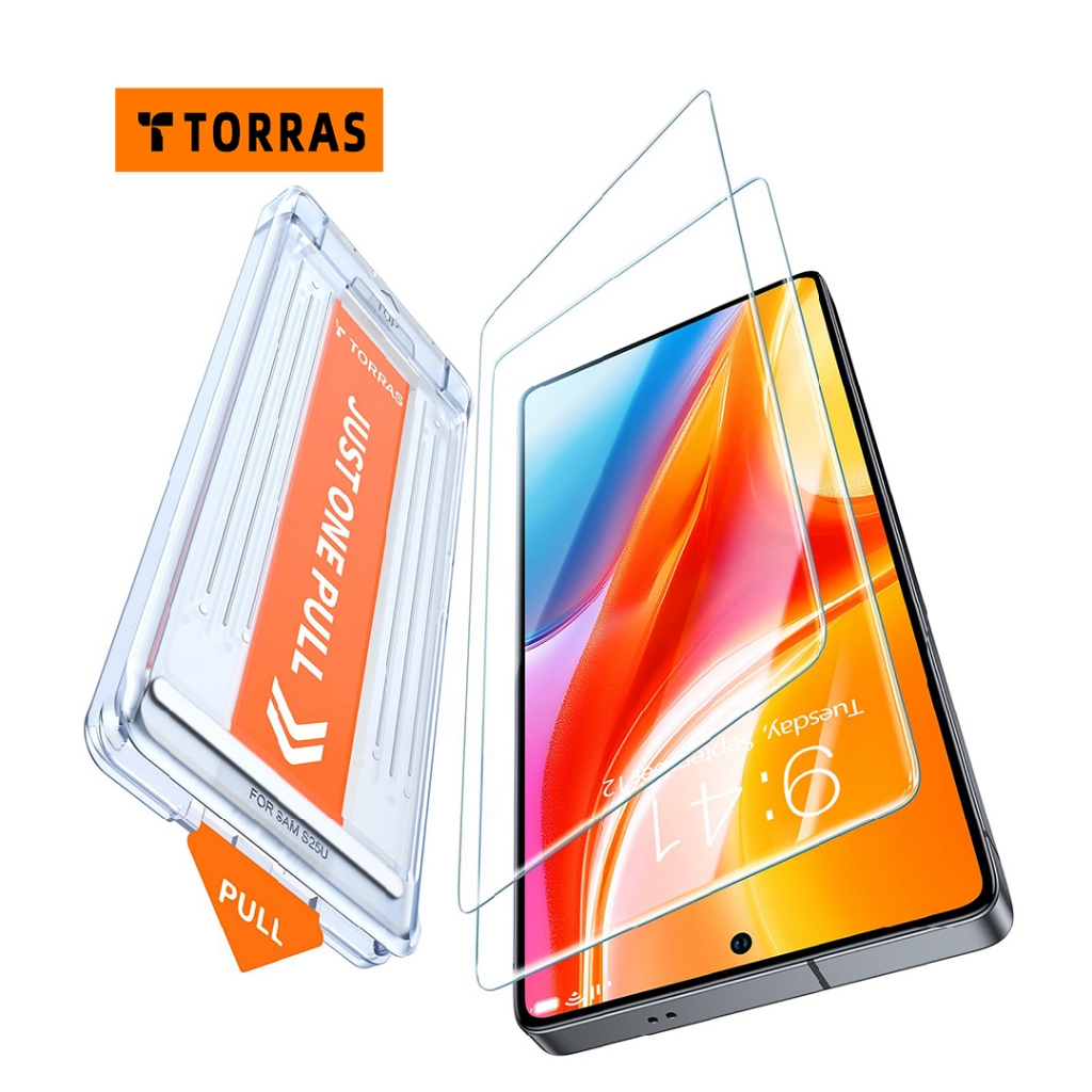 TORRAS for Samsung Galaxy S25 Ultra Screen Protectors S25[9H+ Tempered ...