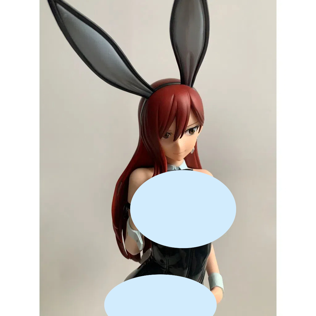 B-style Freeing Fairy Tail Erza Scarlet Bunny Girl PVC 1/4 Scale Action ...