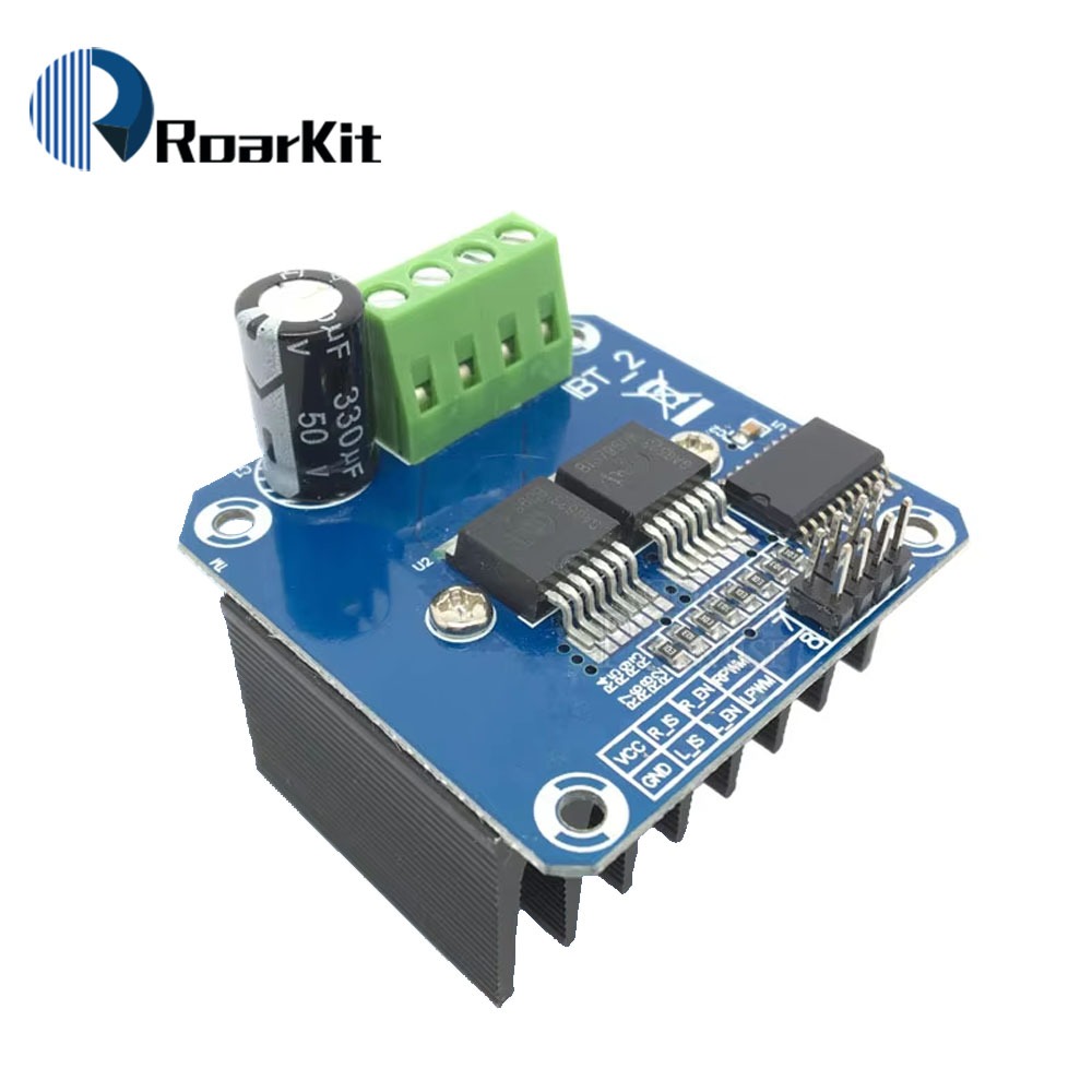 Double BTS7960 BTS7960B DC 43A Stepper Motor Driver Module H-Bridge PWM ...