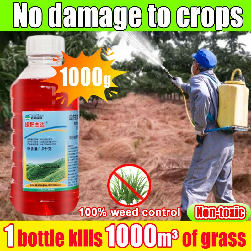 【1bottle kills 1000m³ of grass】Weed killer Effective weed control ...