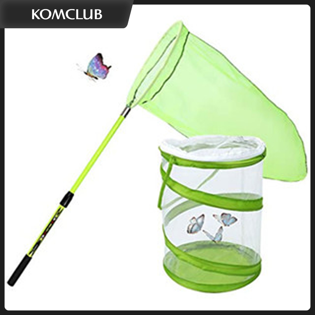 Insect Catching Net, Butterfly Net, Foldable Retractable Net, Pop-Up ...
