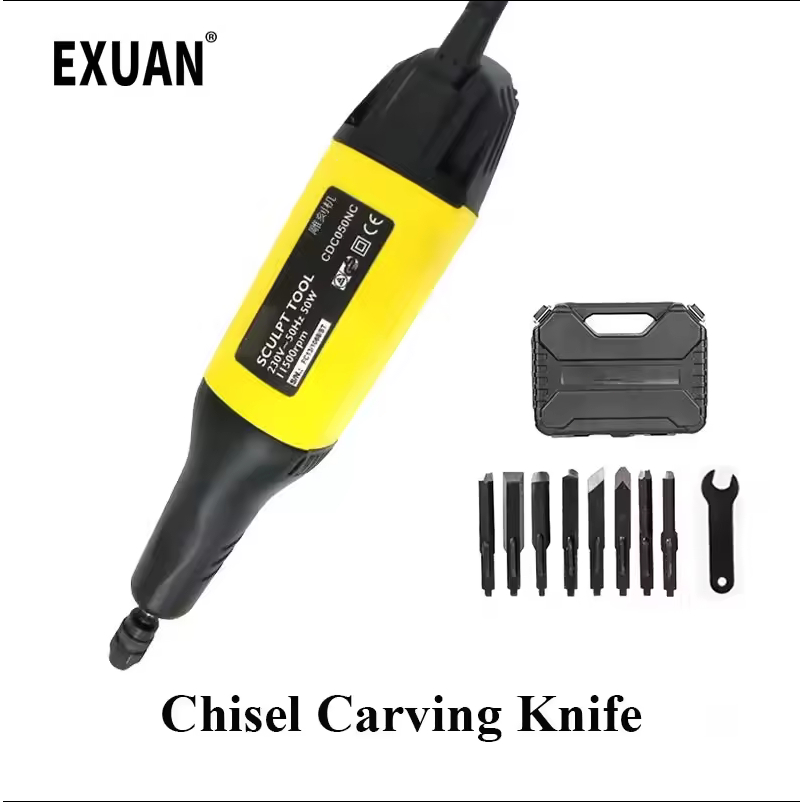 220V Electric Engraving Pen DIY Cutter Carving Tool Set Wood Chisel ...