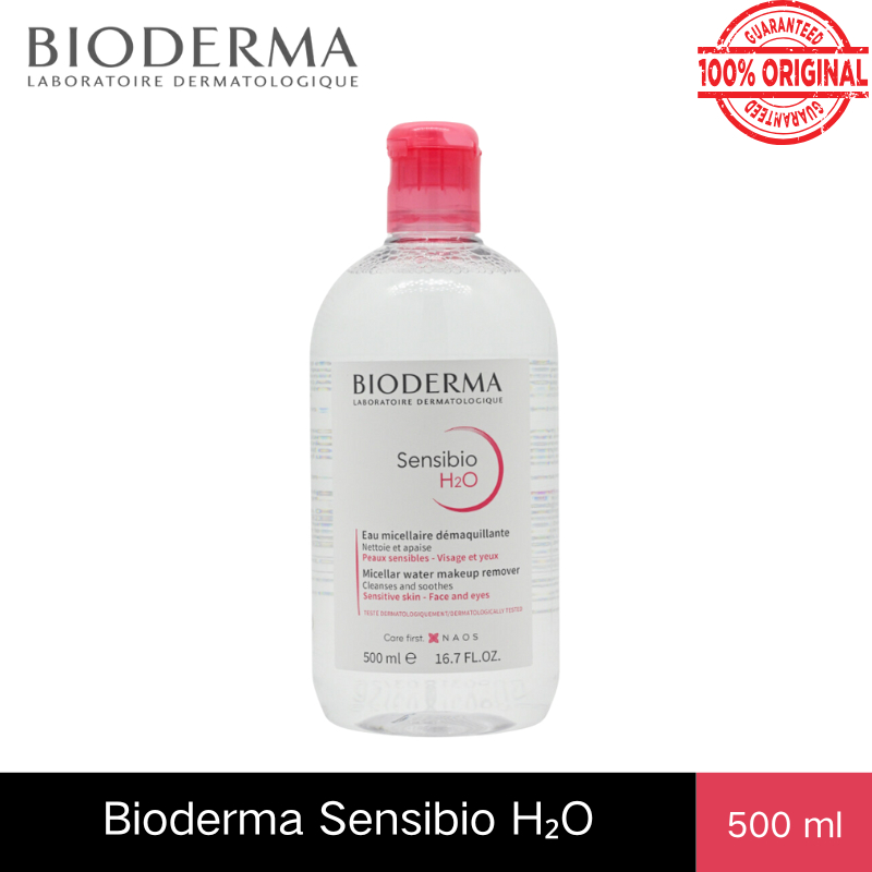 Bioderma Sensibio H2O Make-Up Removing Solution Sensitive Skin 500ml (EXP: 02/2027) | Shopee ...