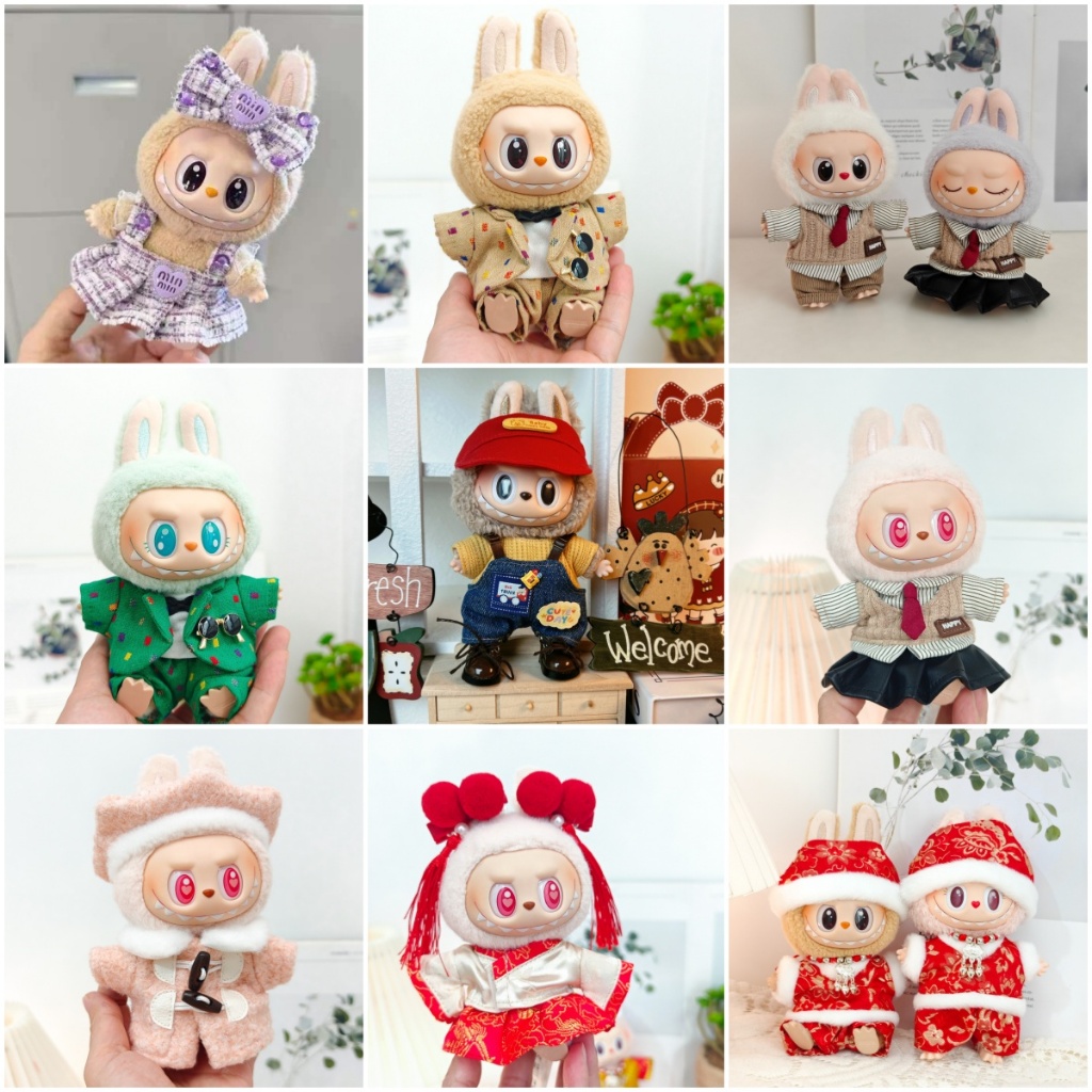 v1&v2 Labubu Baby Clothes 12th Generation Mystery Box Use Labubu Baby ...