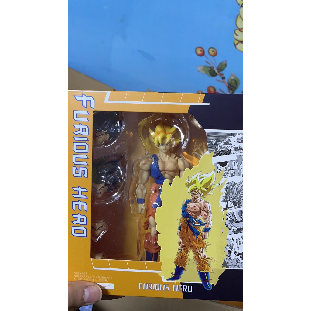 Black Hole Model Dragon Ball SHF Sun Wukong Battle Damage Goku Super ...