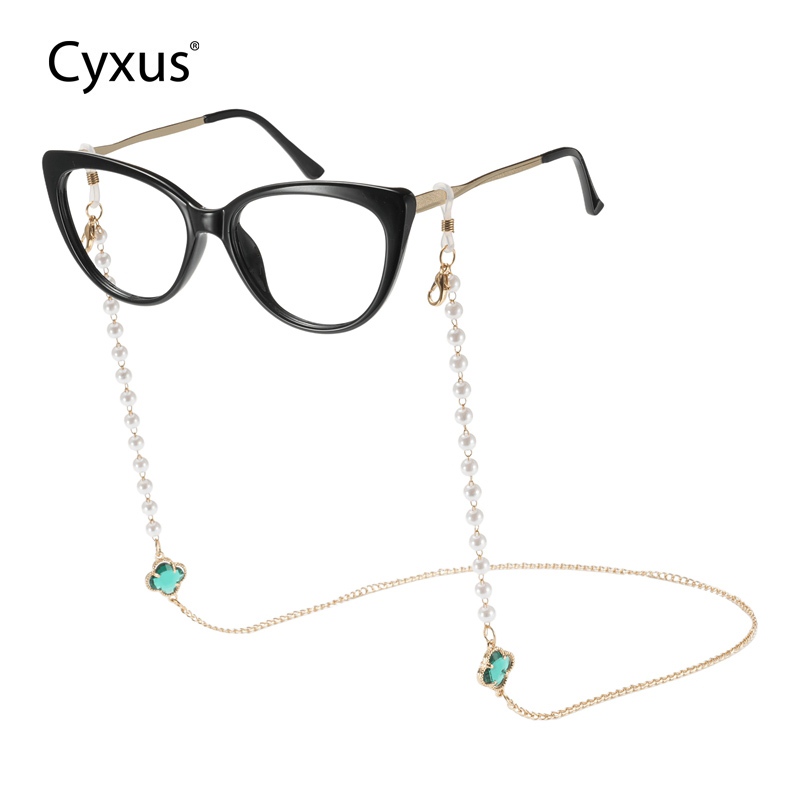 Cyxus Eyewear Colorful Beaded Glasses Strap Sunglasses Chain Rope ...