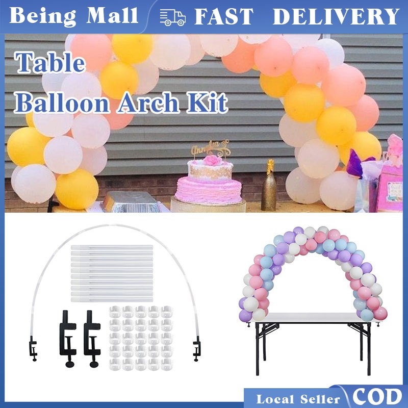 Table Balloon Arch Kit Tables Balloon Garland Decorations Adjustable ...