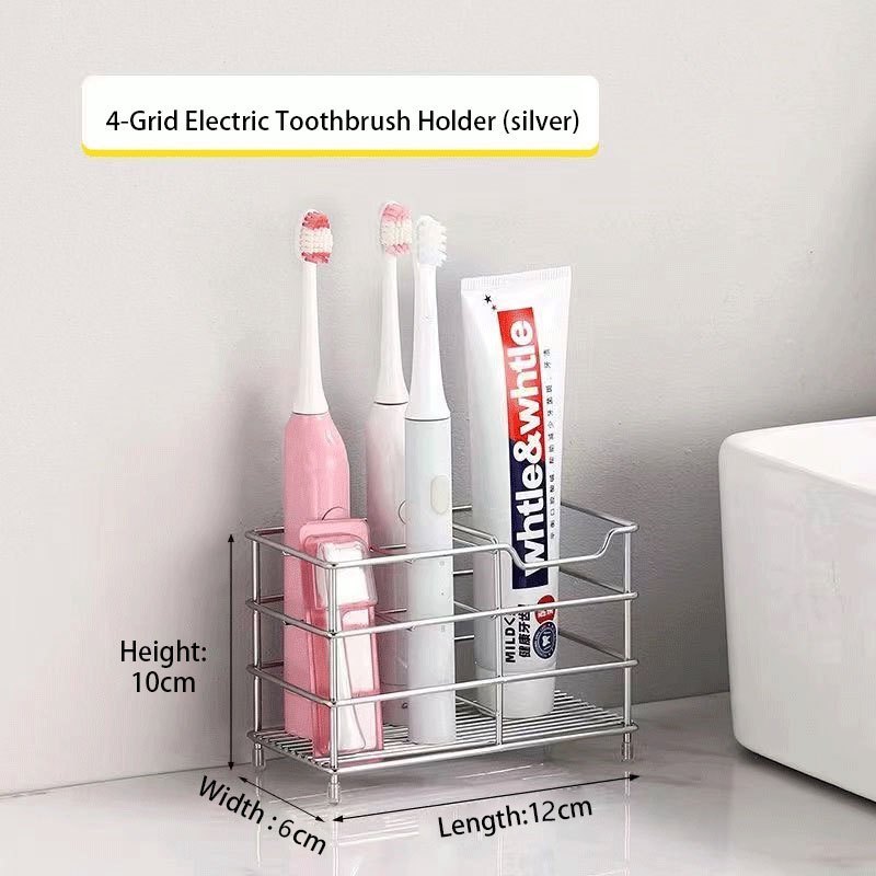 Actver Toothpaste Holder toothbrush rack Rack Bathroom Stainless Steel ...