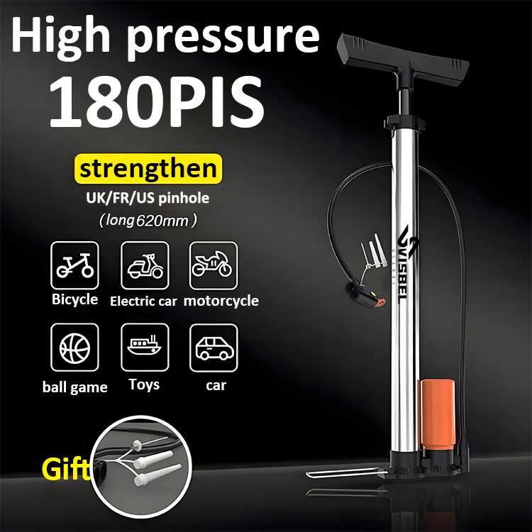 High pressure portable air pump Equipped with precise pressure gauges ...