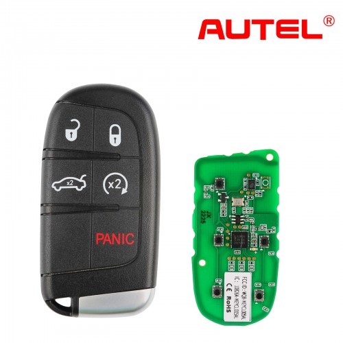 AUTEL IKEYCL004AL Chrysler 4 Buttons Universal Smart Key Chrysler 5 ...