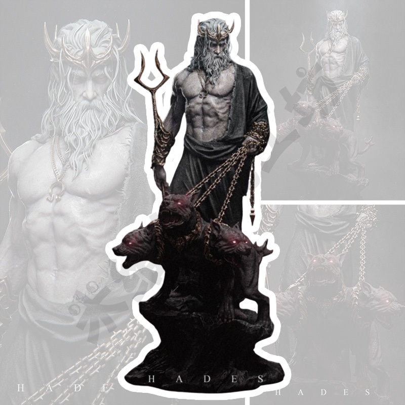 Gods Hades Hell Dog Scene High Precision GK Figure 3D Printing ...