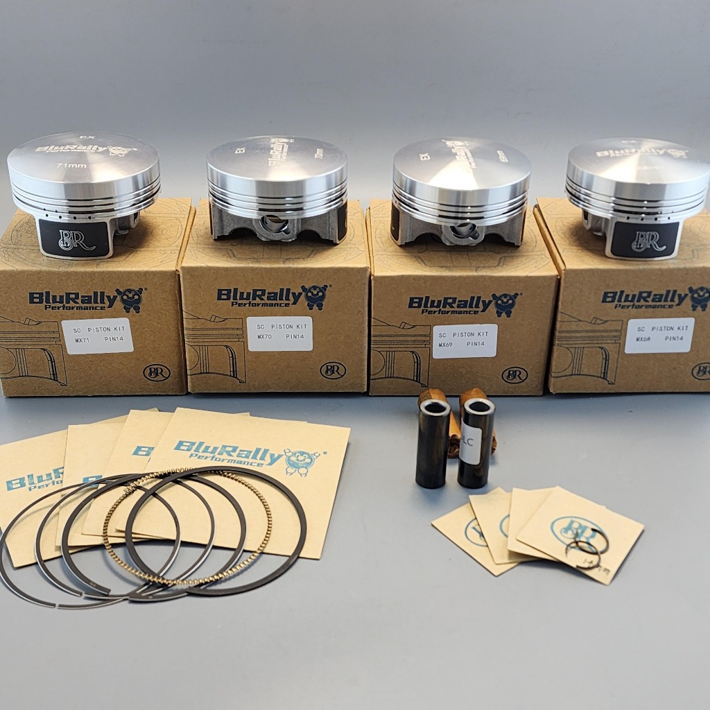 Motorcycle Piston Super Casting pistons 68/69/70/71mm With DLC Pin14 ...