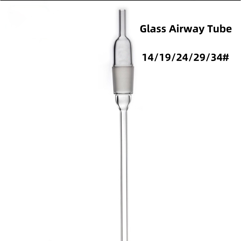Glass airway tube 14/19/24/29/34 pressure reducing capillary tube ...