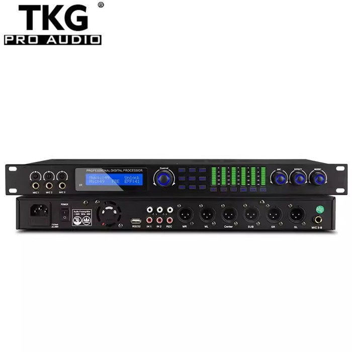 TKG KX500 reverberation effect home stage professional audio sound system KTV karaoke processor ...