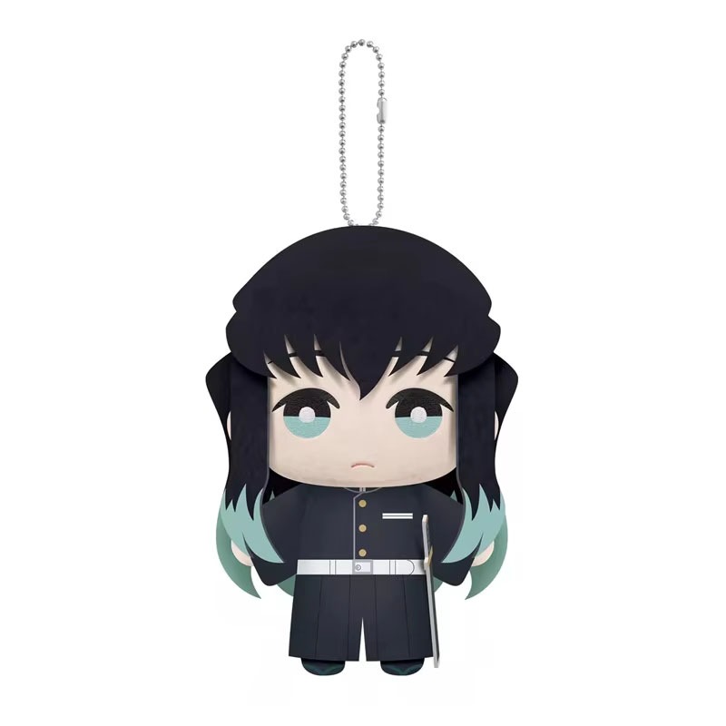 New Kawaii Anime Demon Slayer Muichiro Tokito Mascot Plush Keychain ...