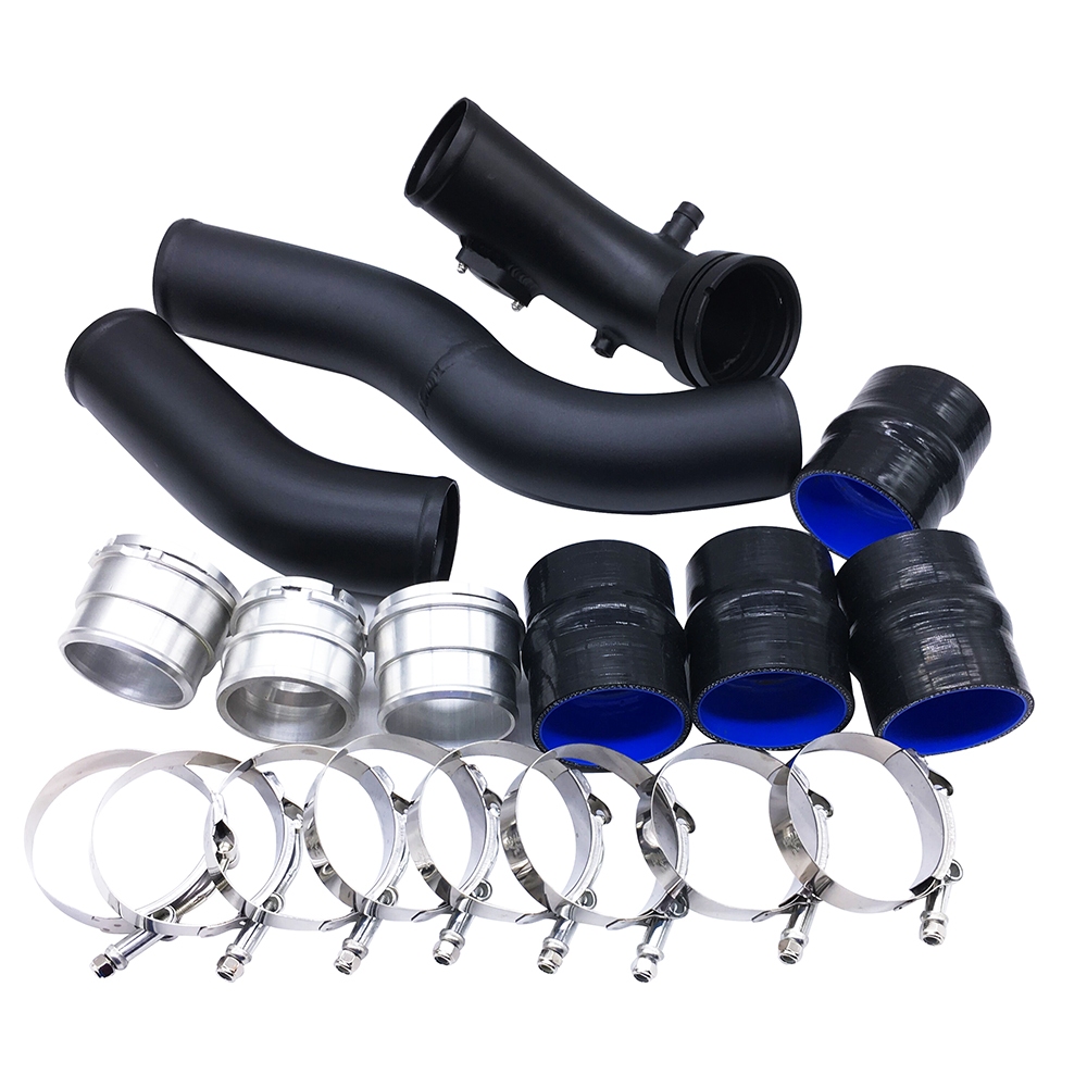 Turbo Boost pipe+Intake Turbo Charge Pipe Cooling kit For BMW 1/2/3/4 ...