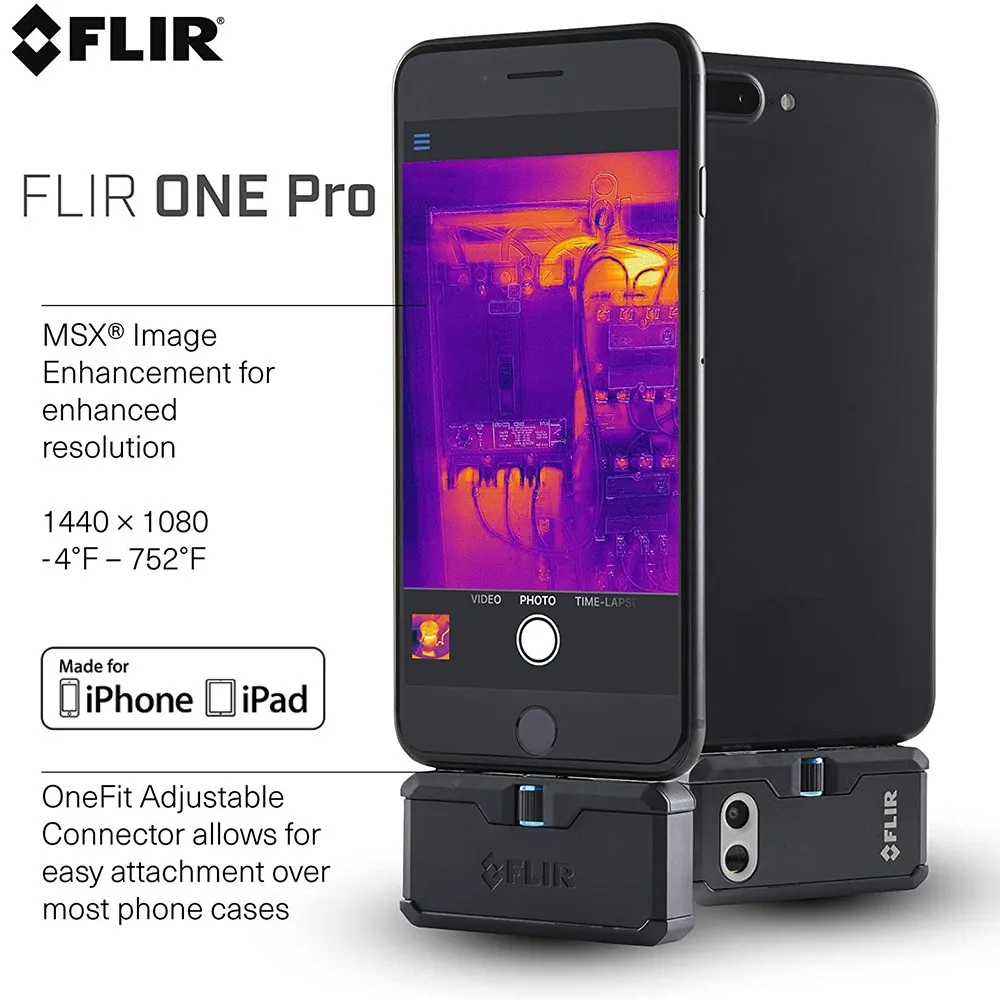 FLIR ONE PRO LT Thermal Imager Infrared Camera PCB Fault Temperature ...