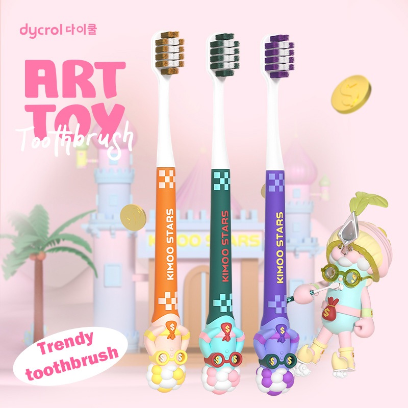 Korean Brand Adult Soft Bristled Toothbrush Cartoon Little Pharaoh IP ...