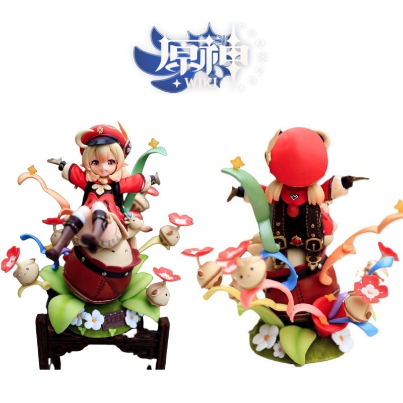 Game Genshin Impact Anime klee Figure Toys Battlefield Heroes Theme ...