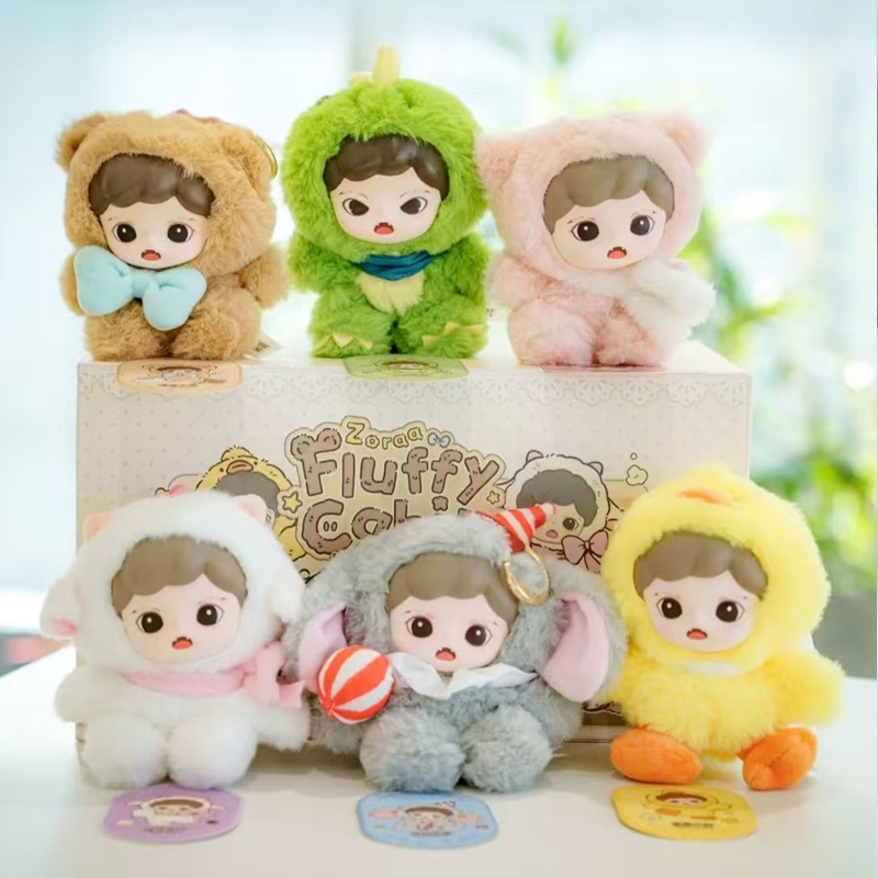 Original Baby Zoraa Fluffy Cabin Series Vinyl Doll Action Figure Model ...