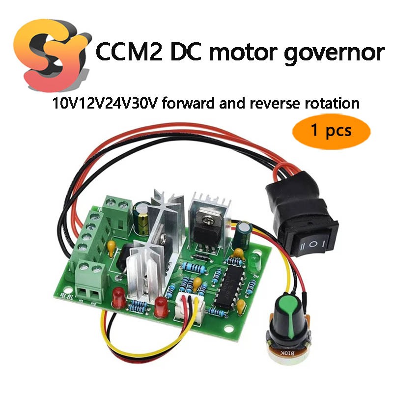 [Ready Stock Supply] 1pcs CCM2 DC Motor Speed Regulator 10V12V24V30V ...
