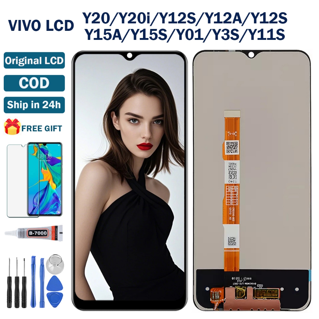 ORI LCD FOR VIVO Y20/Y20i/Y20S/Y20A/Y20SG/Y12S/Y12A/Y12D/Y15A/Y15S/Y01 ...