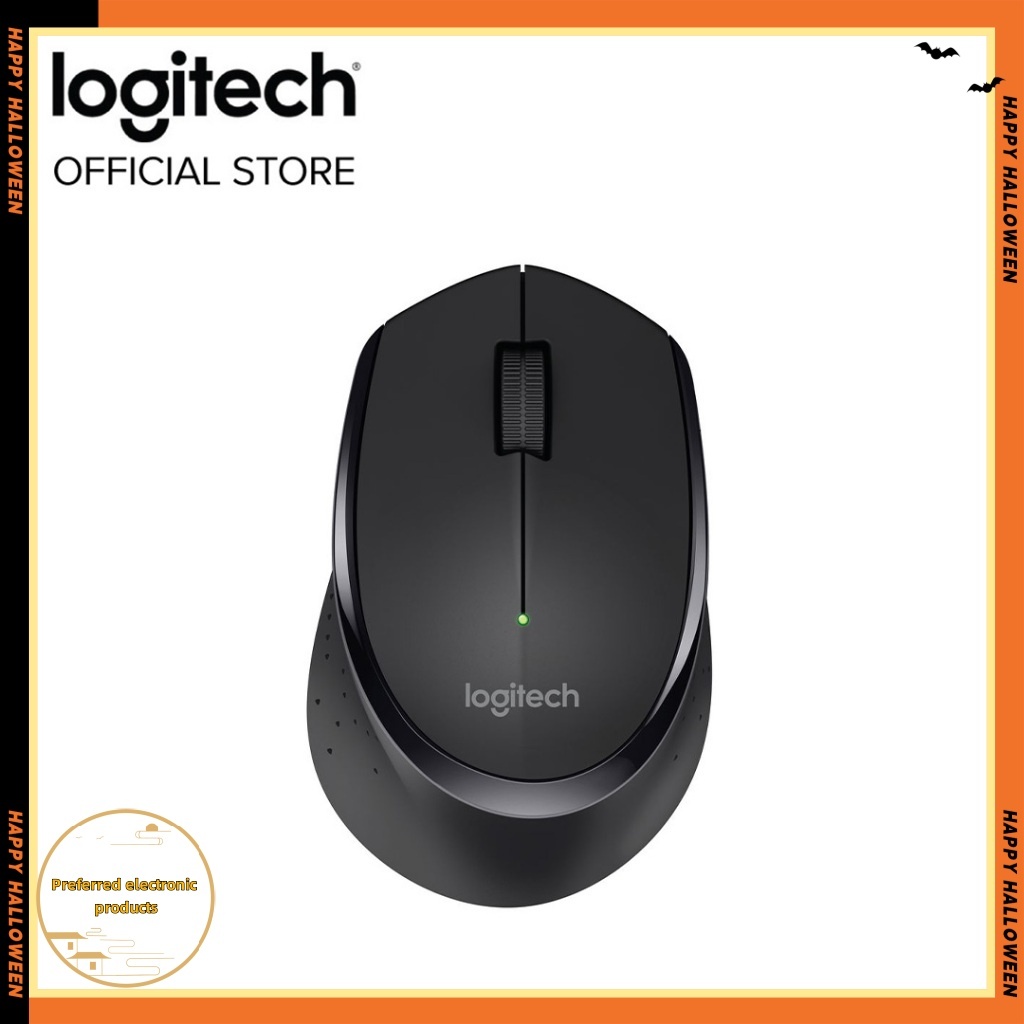 Logitech M330 Silent Plus 2.40Ghz Wireless Mouse with USB Nano Receiver ...