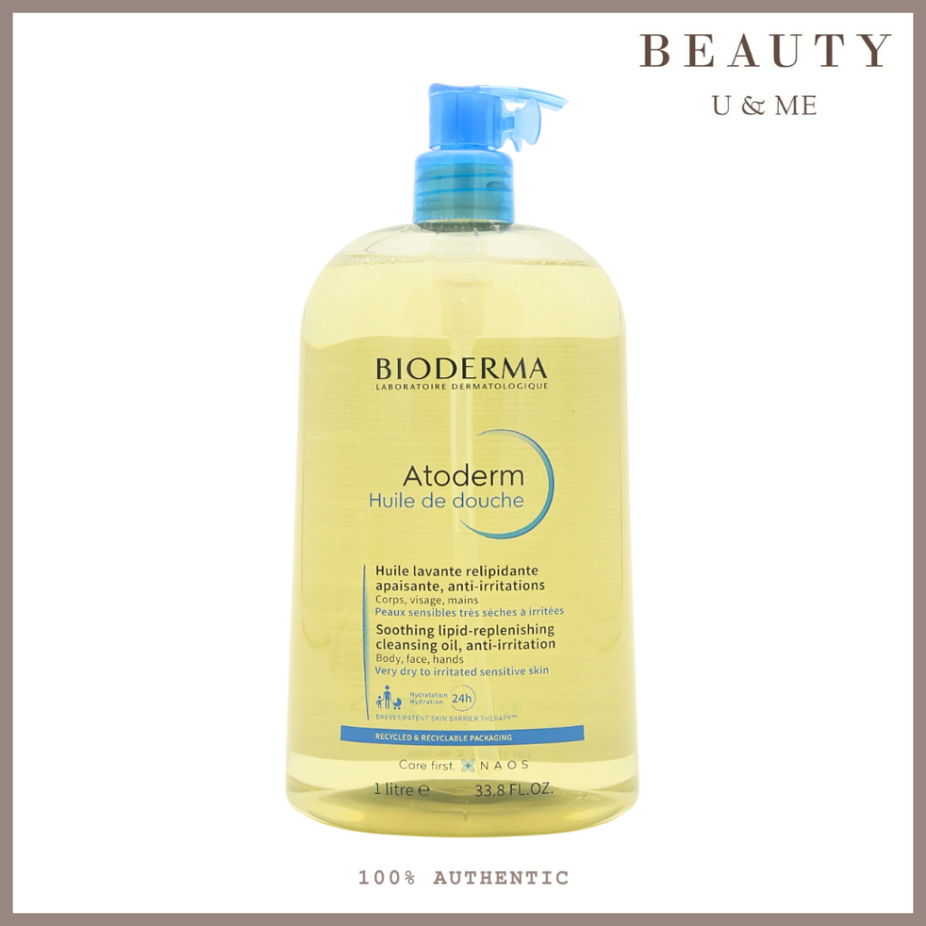 BIODERMA Atoderm Ultra-nourishing Shower Oil 1000ml | Shopee Malaysia
