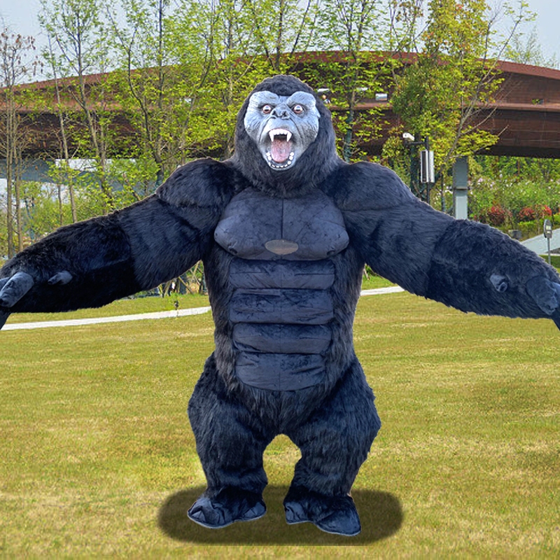 Giant Monsters Gorillas Mascot Inflatable Costume Cosplay King Kong ...