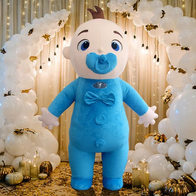 2026 MINISO Inflatable JJ Baby Mascot Costume Party Advertising ...